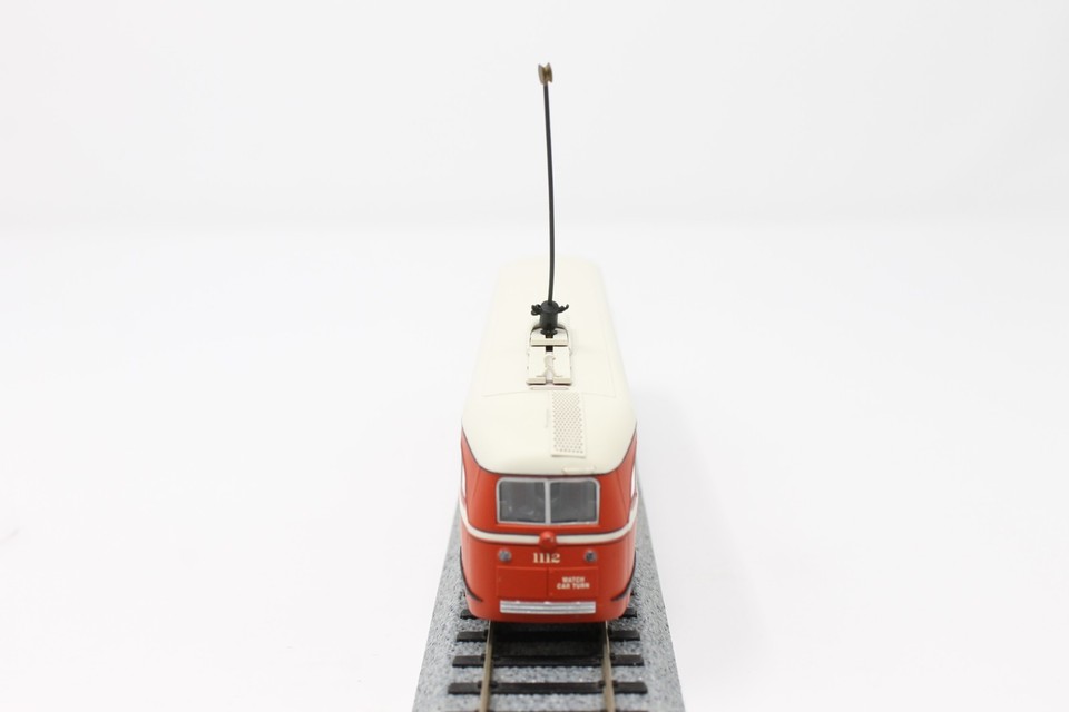 HO Scale Con-Cor 93005 PCC Streetcar Trolley Pittsburgh #1112 Orange | eBay