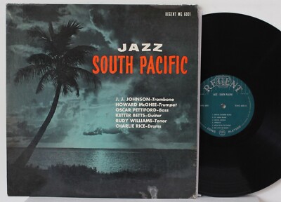 "Jazz South Pacific" LP ~ J.J. Johnson, Howard McGhee ~ Regent Orig DG ...