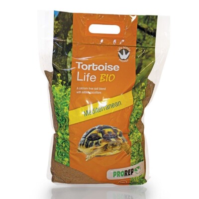 ProRep Tortoise Life Bio Substrate 10L - Reptile Mediterranean Russian ...