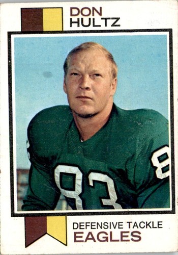1973 Topps Don Hultz Philadelphia Eagles #194 | eBay