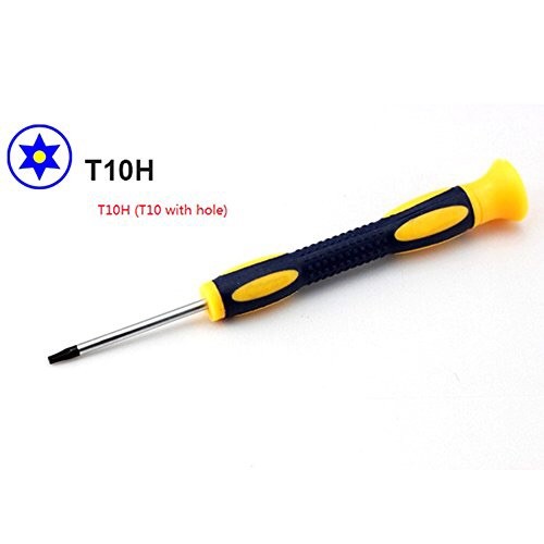 T10 Security with hole tip Screwdriver Torx Hexalobe Size 10 T10H TS ...