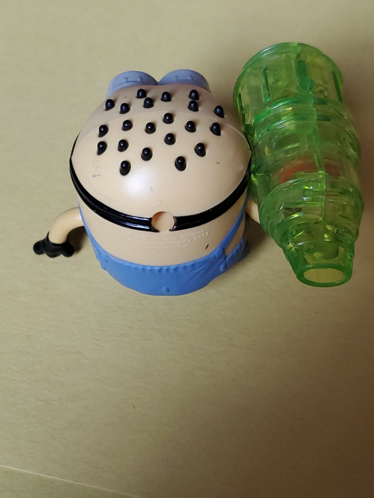 2013 McDONALDS DESPICABLE ME 2 #4 MINION JERRY WHIZZER WHISTLE HAPPY ...