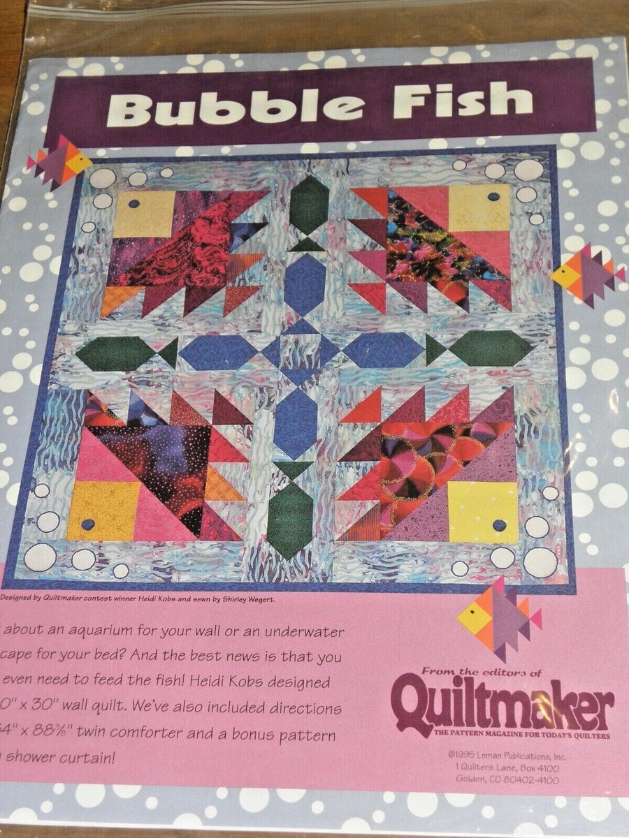 Tropical Fish Quilt Patterns Fish On Wall Quilt Pattern Water Life Raw