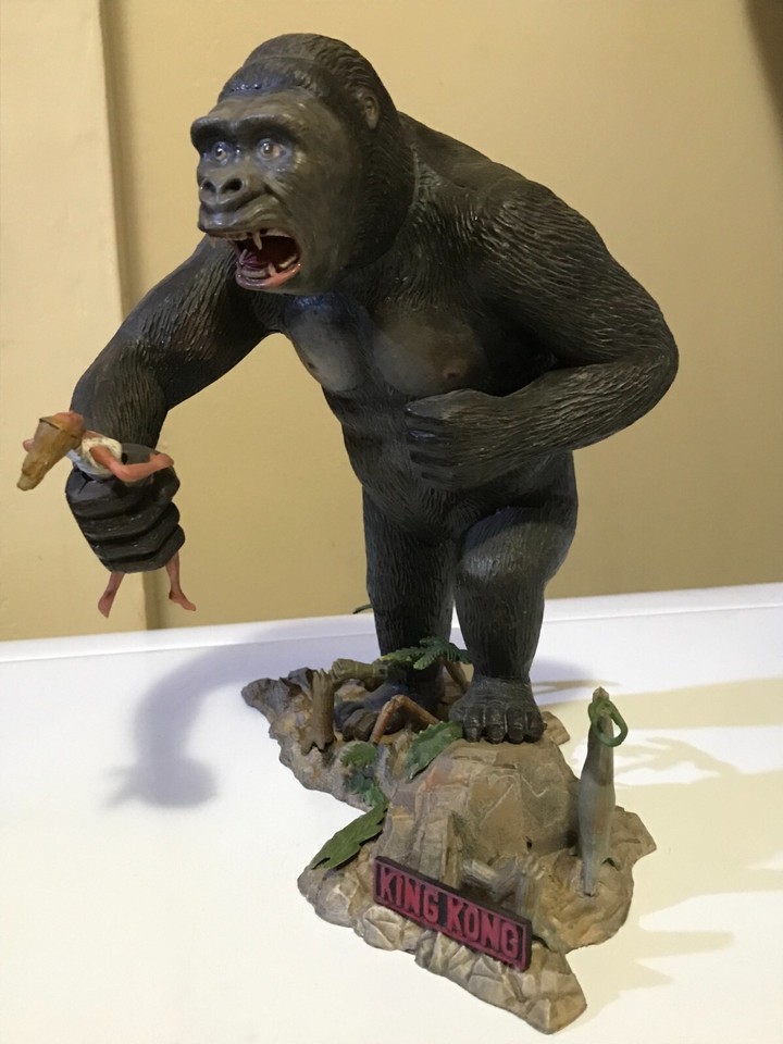 1964 Aurora/Monogram King Kong Model Kit Pro Painted - Mint/Complete | eBay