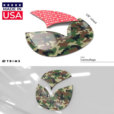 Domed 3D Raised Inserts for Rear Logo fits Mazda CX-5 (Camouflage) | eBay