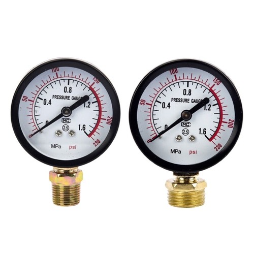 Professional Radial Pressure Meter with Clear Scale for Maintenance ...