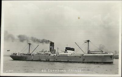 Steamship SS Egyptian Prince c1920 Real Photo Postcard | eBay