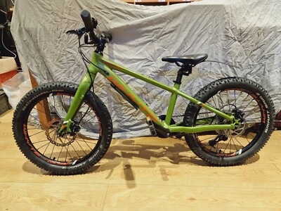 Whyte Model 203 Kids/Youth Trail Bike Matt Olive Orange Khaki 11 Inch ...