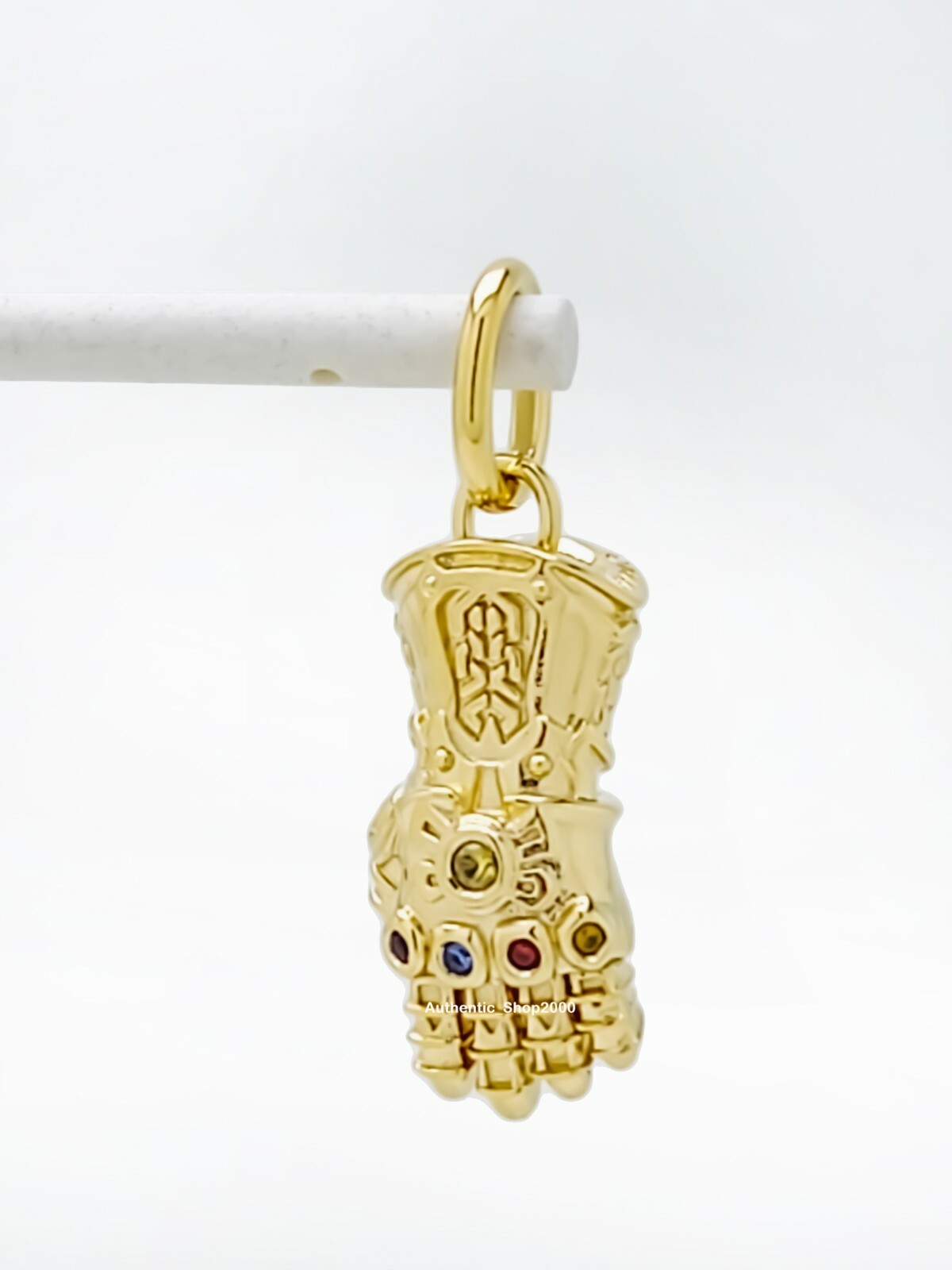 New Authentic PANDORA Gold Marvel The Avengers Infinity Gauntlet Charm ...