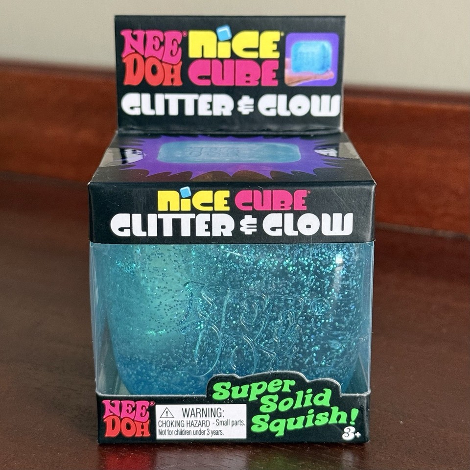NeeDoh Nice Cube - SET OF 2 - Nee Doh Nice Cube Blue and Pink NEW ...