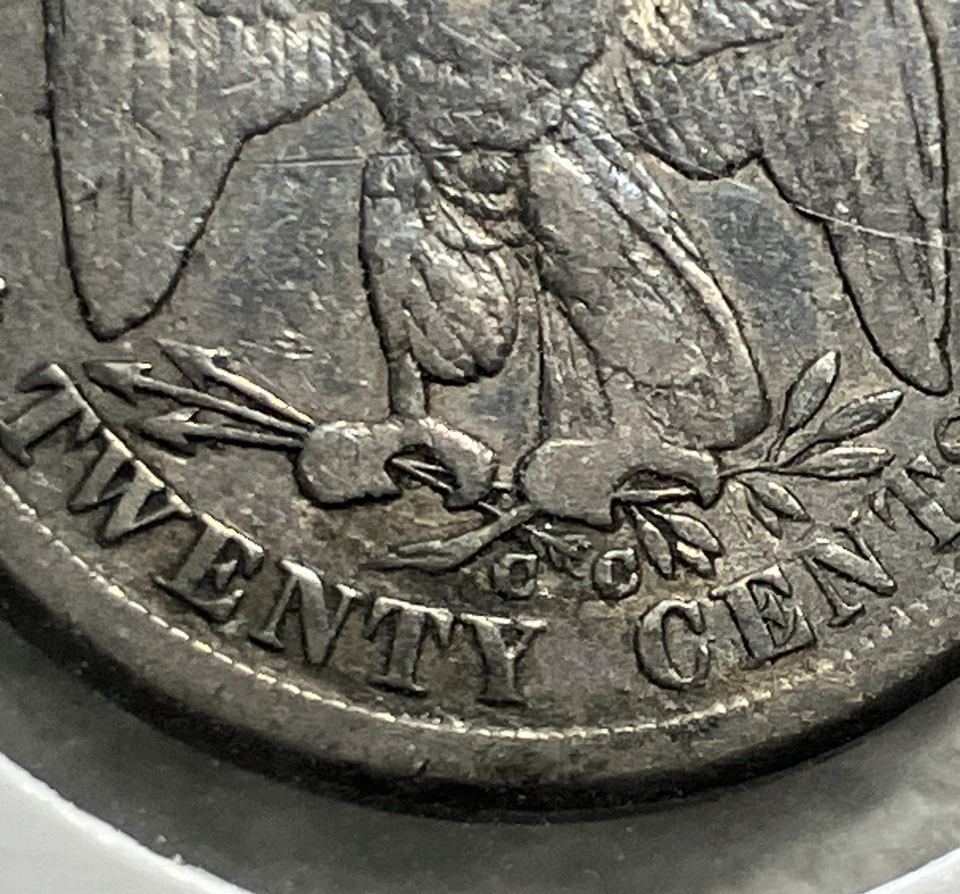 1875 CC Twenty Cent Piece 20C Ungraded 90% Silver US Coin | eBay