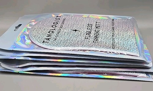 6 Pack Tanologist Sunless Flawless Self Tanning Mitt Silver - Brand New ...