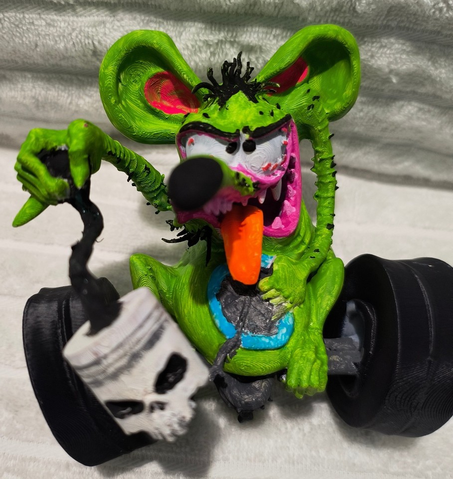 Rat Rod Monster Racer Custom Culture Monster Ed Roth Inspired Racing ...