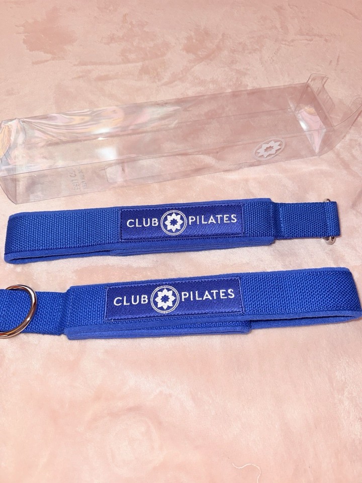 Brand New Club Pilates Reformer Straps in Cobalt Blue | eBay