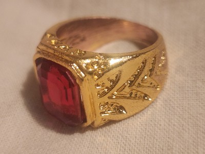 22k Gold Plated Mens Ring | eBay