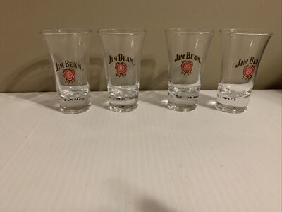 jim beam shot glass (4) | eBay