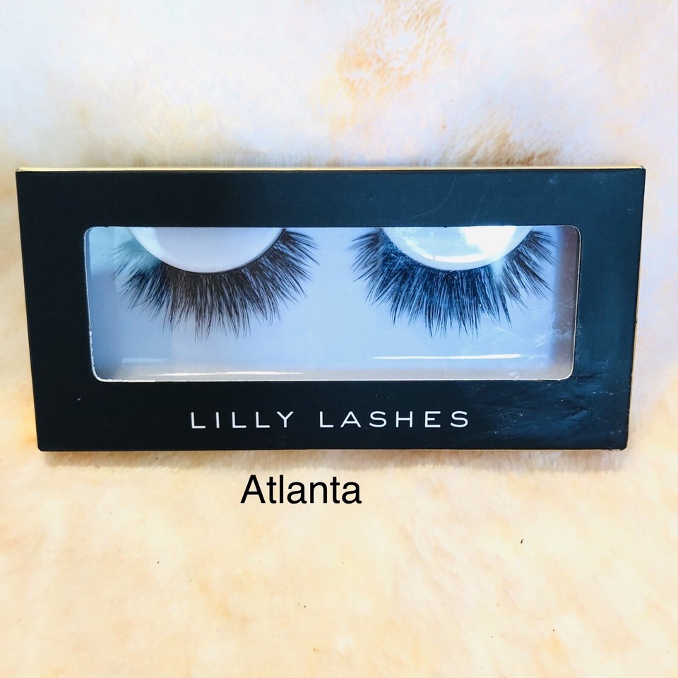 Premium Synthetic “Faux Mink Strip Lashes” Lilly Lashes 1 Pair- Choose ...