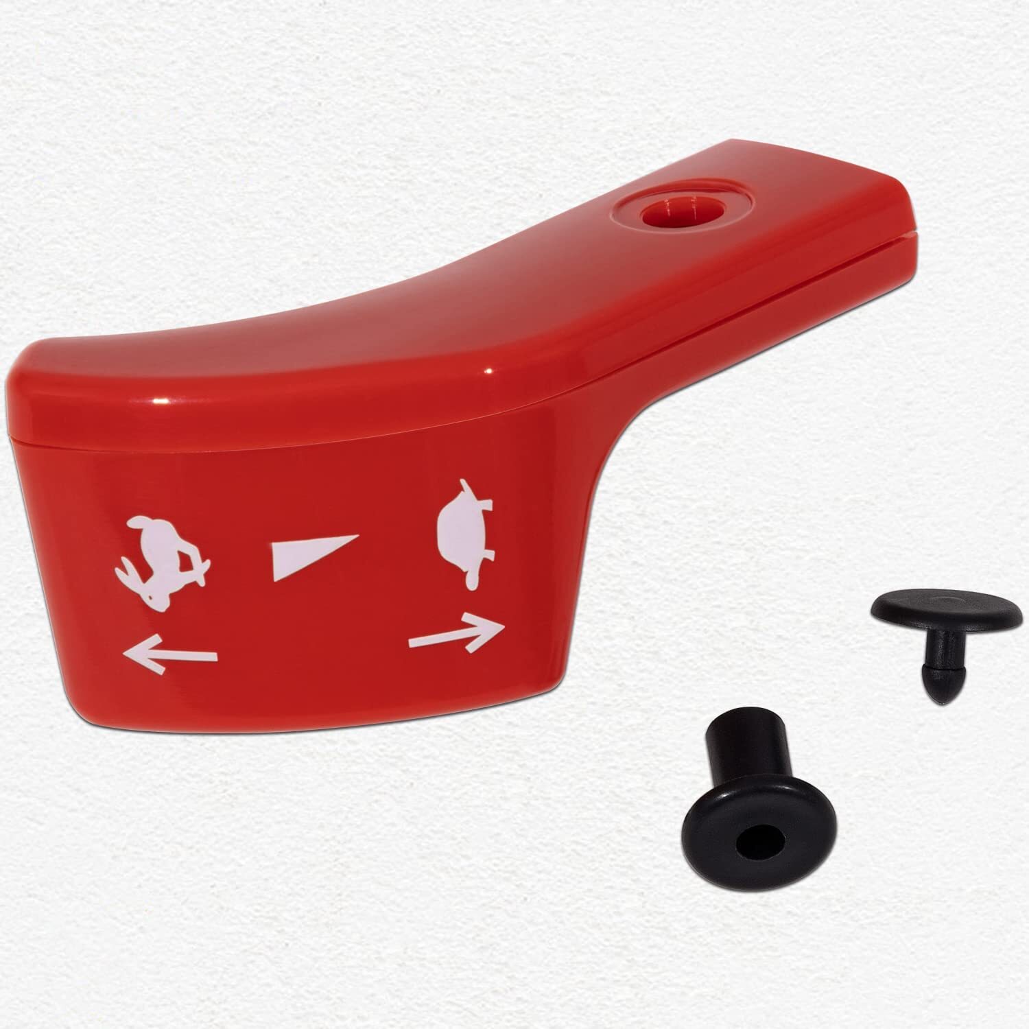 For John Deere 415/425/445/455 Throttle Control Knob AM128388 with ...