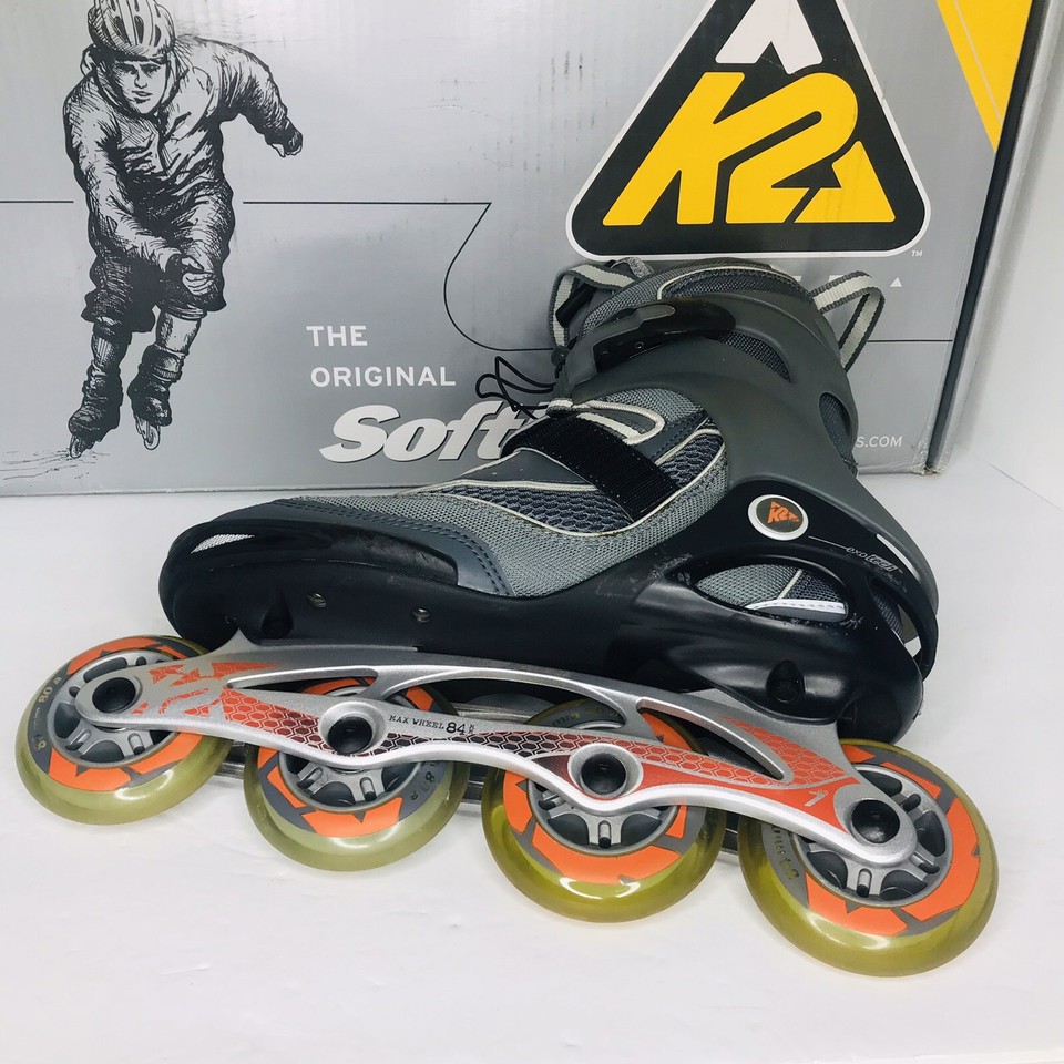 K2 EXO 6.0 Inline Roller Skates Rollerblades Mens 8.5 Original Soft ...