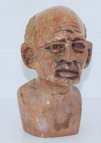 HERBERT GONZO Rapoko Zimbabwe Serpentine Stone Shona Sculpture MAN'S ...