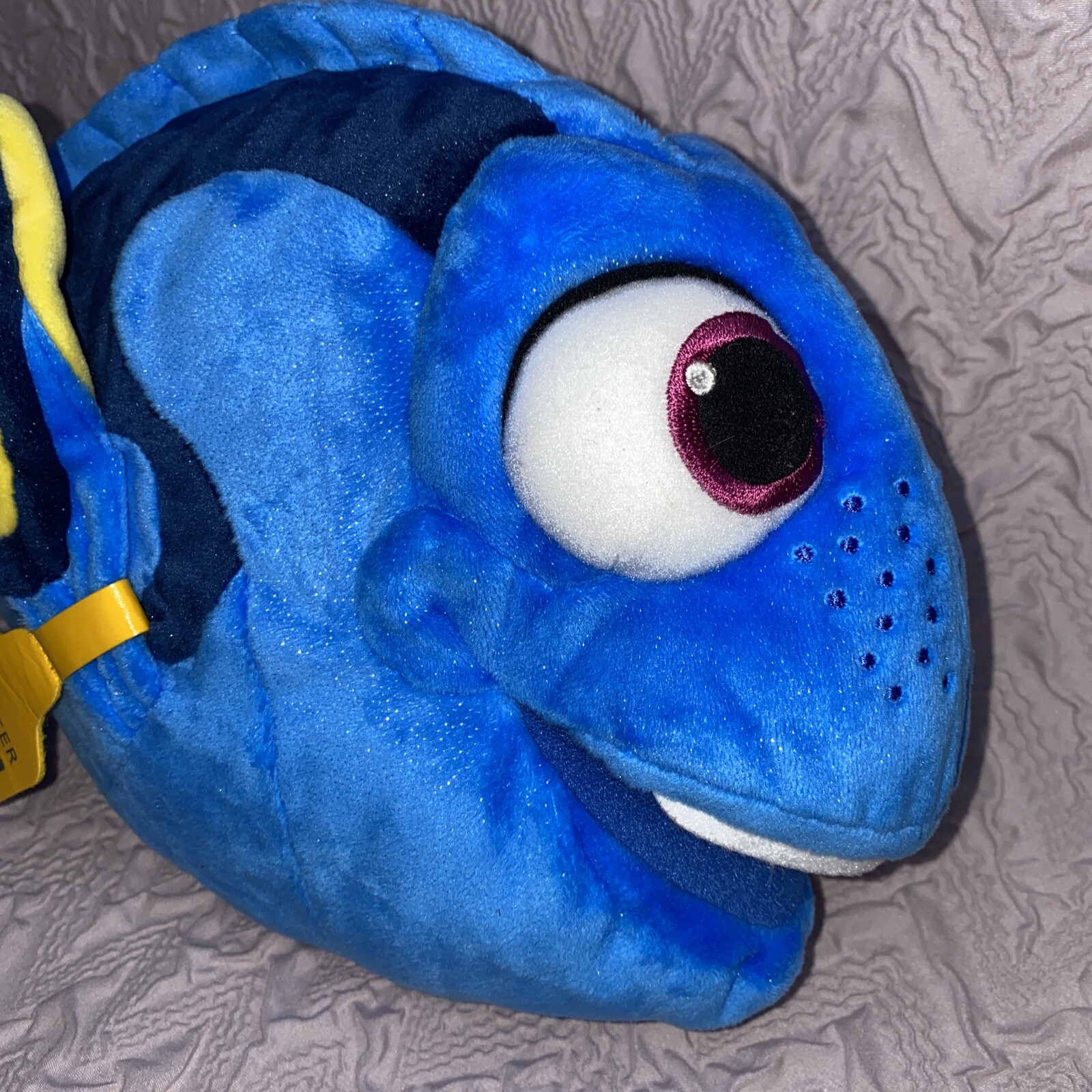 Disney Store Pixar Finding Dory **RARE Transfer Tag*** Plush Blue Fish ...