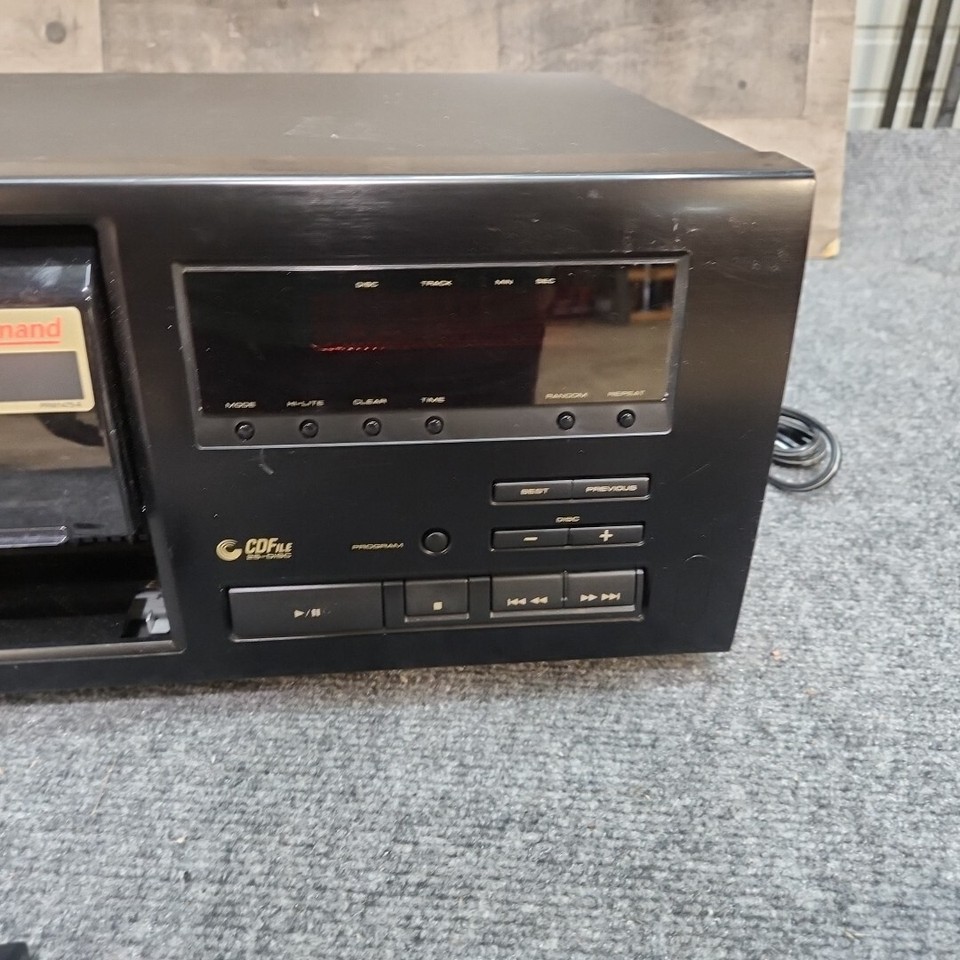PIONEER PD-F506 CD Changer 25-Disc CD File Compact Disc Player Tested ...