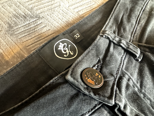 Men's Size 32 GK Distressed Grey Skinny Jeans | eBay