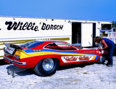 "Wild Willie" Borsch 1974 Mustang II NITRO Funny Car PHOTO! #(8) | eBay