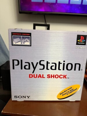 Sony Playstation 1 PS1 Dual Shock Game Console New Excellent Condition ...