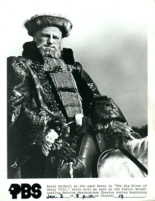 KEITH MICHELL Actor 8x10 Promo Press Photo THE SIX WIVES OF HENRY VIII ...