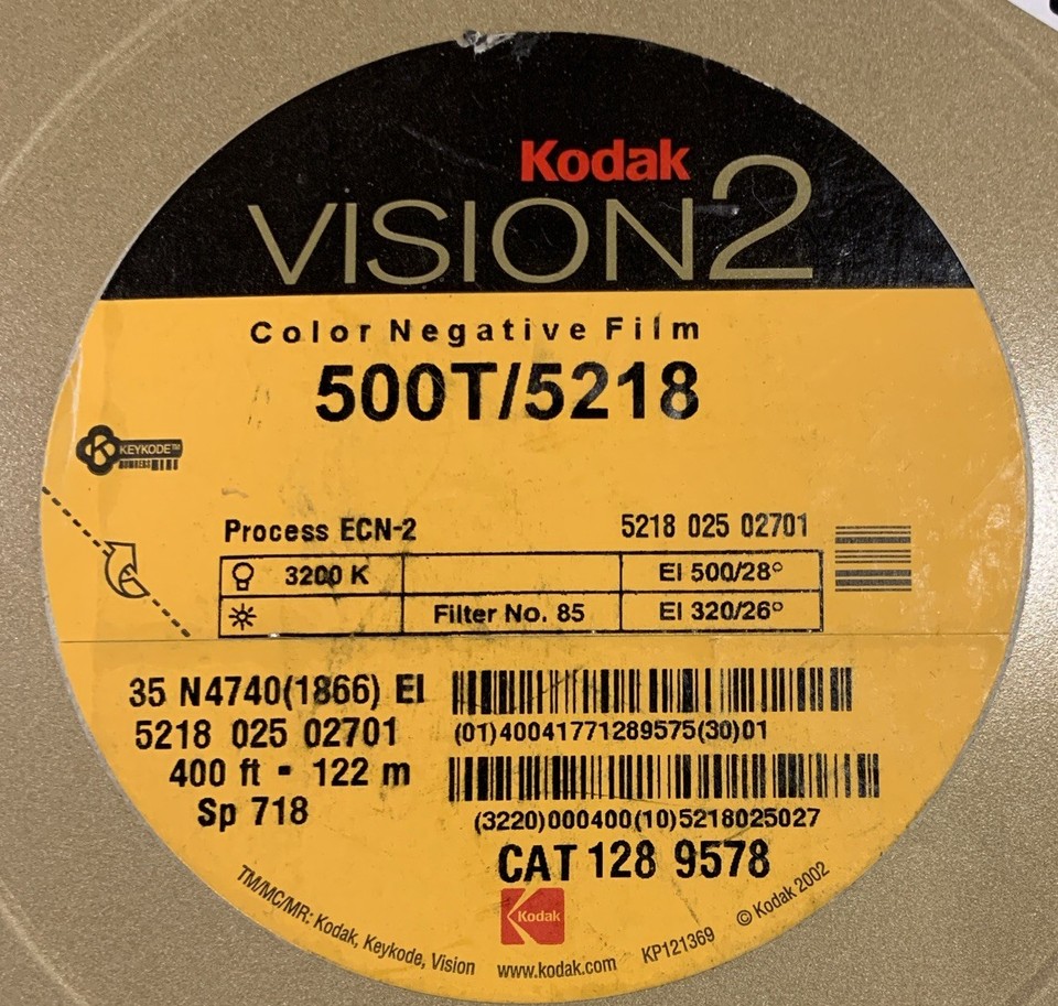 Kodak Vision 2 500T/5218 Color Negative Film 122m/400ft | eBay