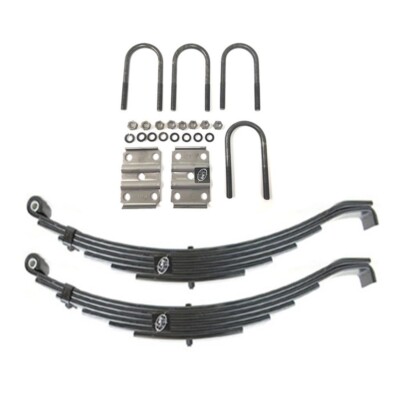 Southwest Wheel 7000 lbs. Trailer Axle Slipper Spring Kit (Springs & U ...