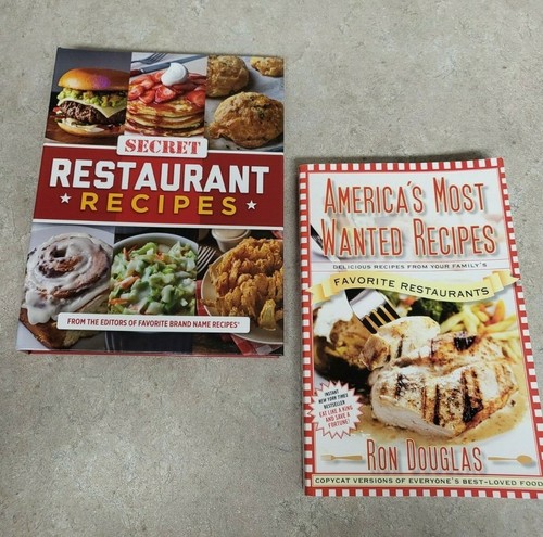 FAVORITE RESTAURANT RECIPES COOKBOOKS LOTS OF 2 | eBay