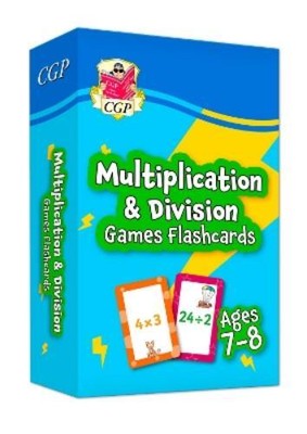 CGP Books Multiplication & Division Games Flashcards for Ages 7-8 (Ye (Hardback) | eBay