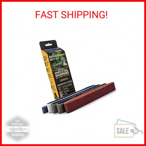 Work Sharp WSSAKO81113 Assorted Belt Kit Replacement for Ken Onion ...