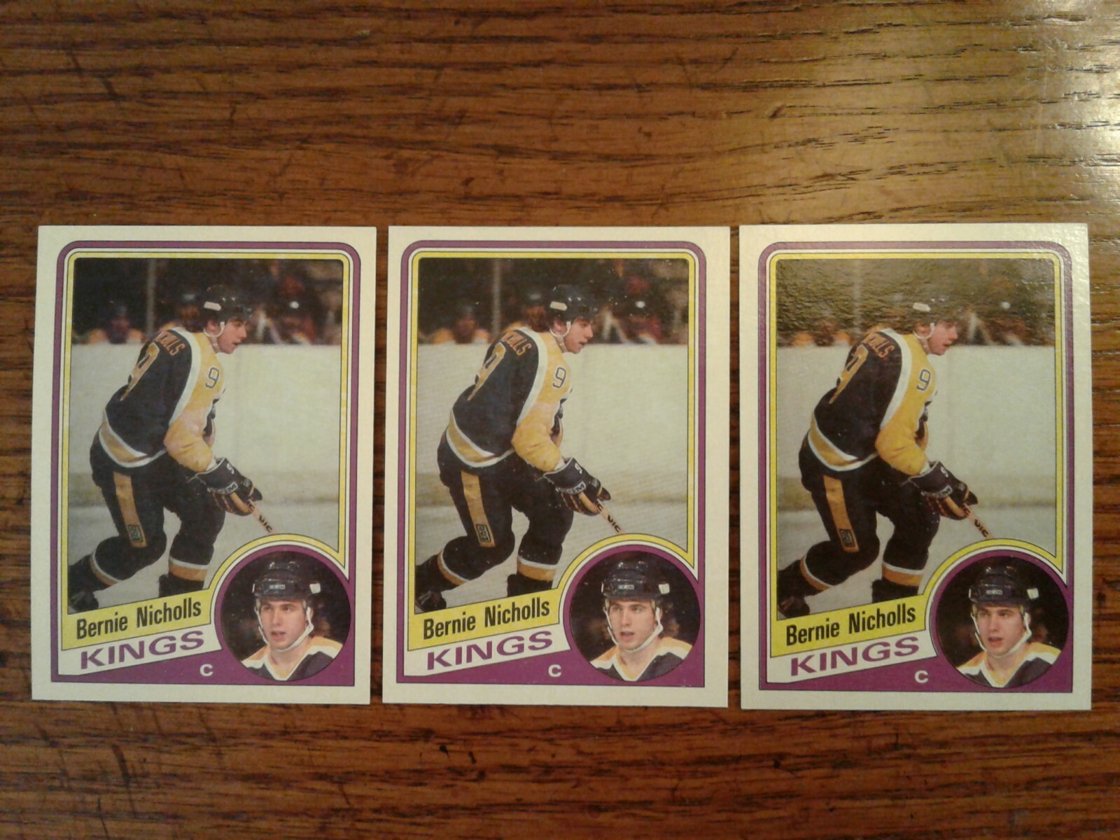 1984 Topps Hockey #67 Bernie Nicholls Los Angeles Kings Center NM/MT | eBay