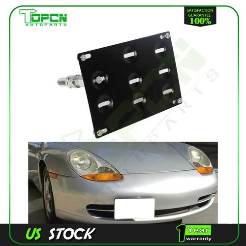 Front Bumper Tow Hook License Plate Bracket For Bmw E46 E90 E92 E70 1/3 ...