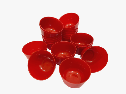 Puto Mold Red Color Kutsinta Pichi Lompang Plastic Cup Medium Size 5cm ...
