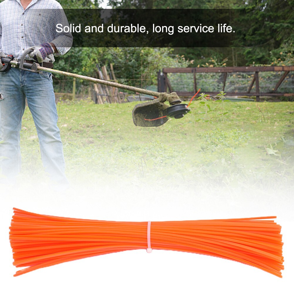 Premium Quality MTM Trimmer Line Pre Cut Cord for Brush Cutter 100 Pack ...