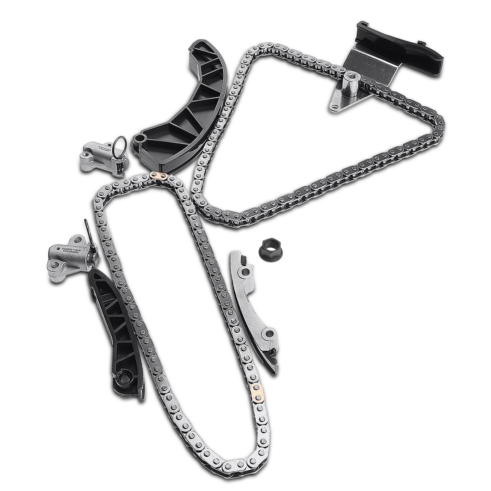 9x Timing Chain Kit for Hyundai Getz TB i20 i30 Matrix Kia Cee'D ...