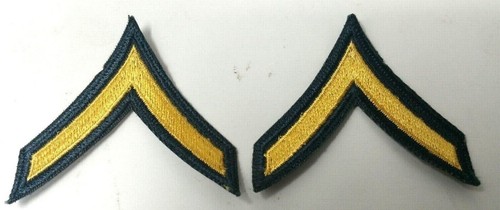 World War II Private First Class Shoulder Patches Pair E.C.1939-1945 | eBay