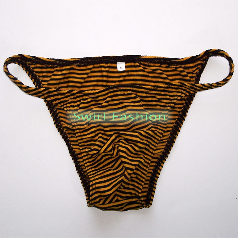 K377 C Mens String Bikini String Narrow waist Poly Cotton Spandex Wider ...