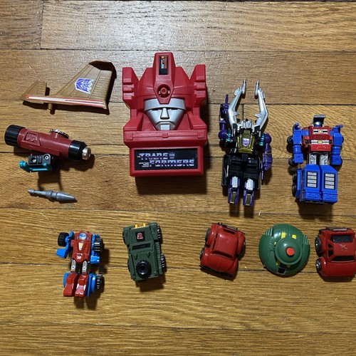 Transformers G1 Vintage Mini-Bot Lot Of 8 + Parts | eBay