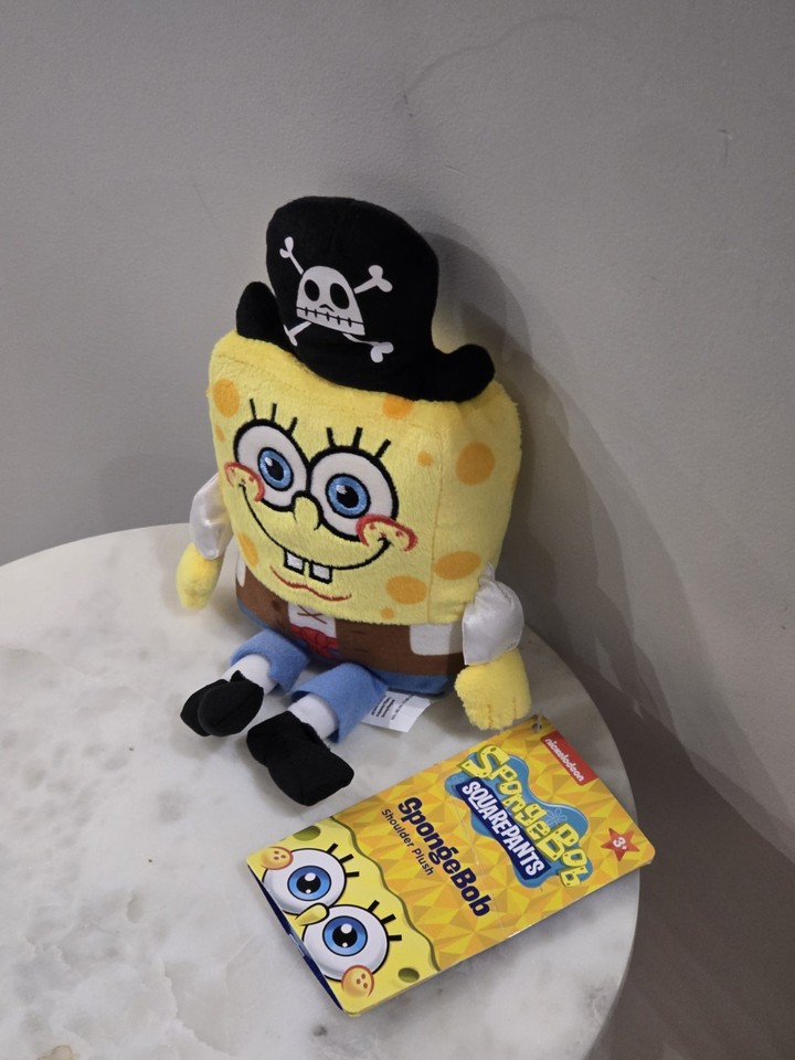 SpongeBob SquarePants movie Shoulder buddy magnet Plush 2025 Movie ...