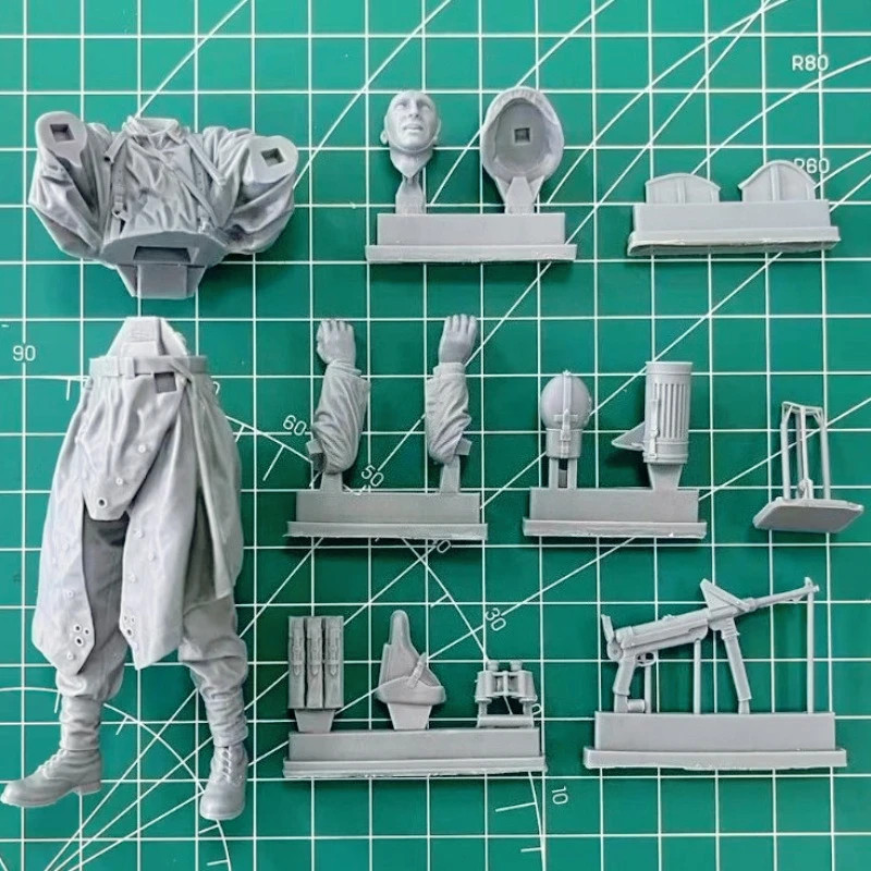 1/16 Scale WWII German Field Commander – Resin Figure Model Kit | eBay UK