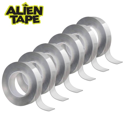 Alien Tape - Multi Functional Double-Sided Mounting Tape - 7ft Long & 6 ...