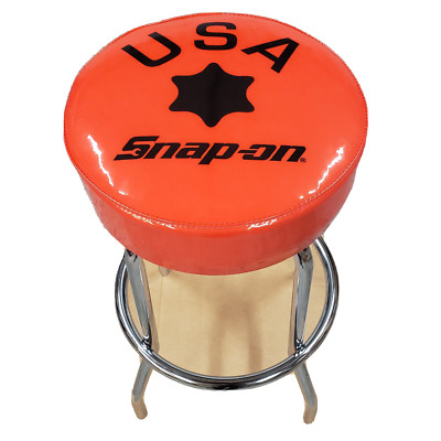 Snap-on Tools OEM Shop Bar Stool SSX22P161 Counter Height 360° Swivel ...