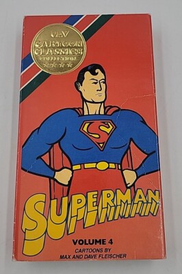 UAV Cartoon Classics: Superman Vol. 4 (1989 VHS) Animation Cartoons | eBay