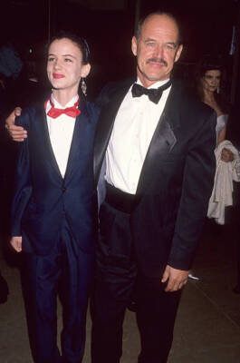 Actress Juliette Lewis father actor Geoffrey Lewis at the 49t- 1992 Old ...