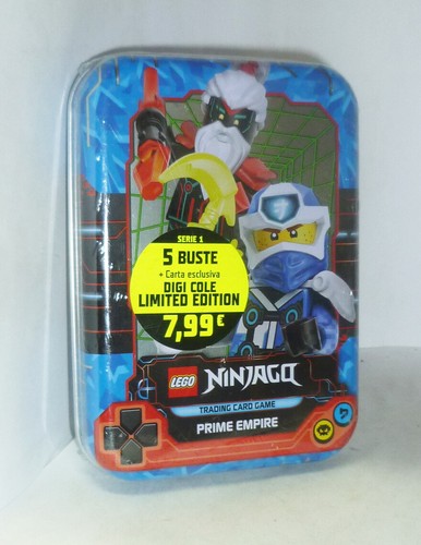 Lego Ninjago - Prime Empire - Trading Card Game - 5 Packs + Digi Cole ...